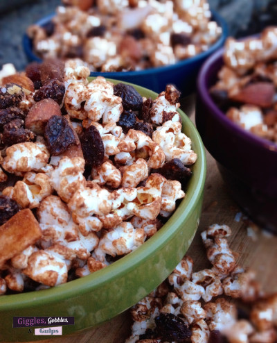 Chocolate Almond Popcorn