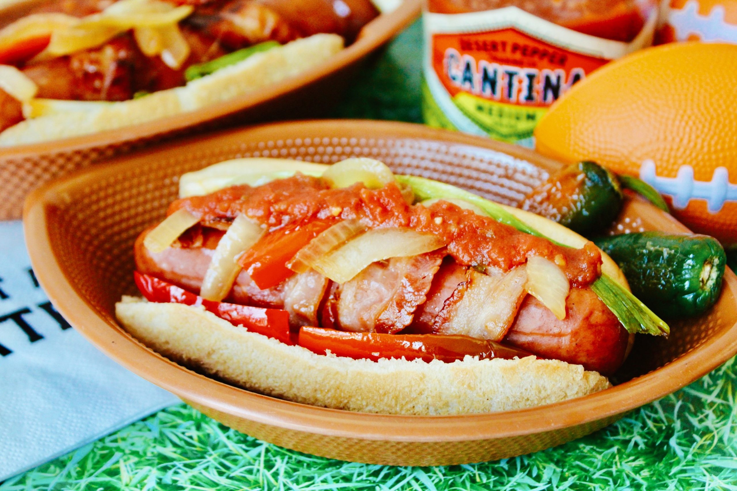 Game Day LA-Style Danger Dog - Giggles, Gobbles and Gulps